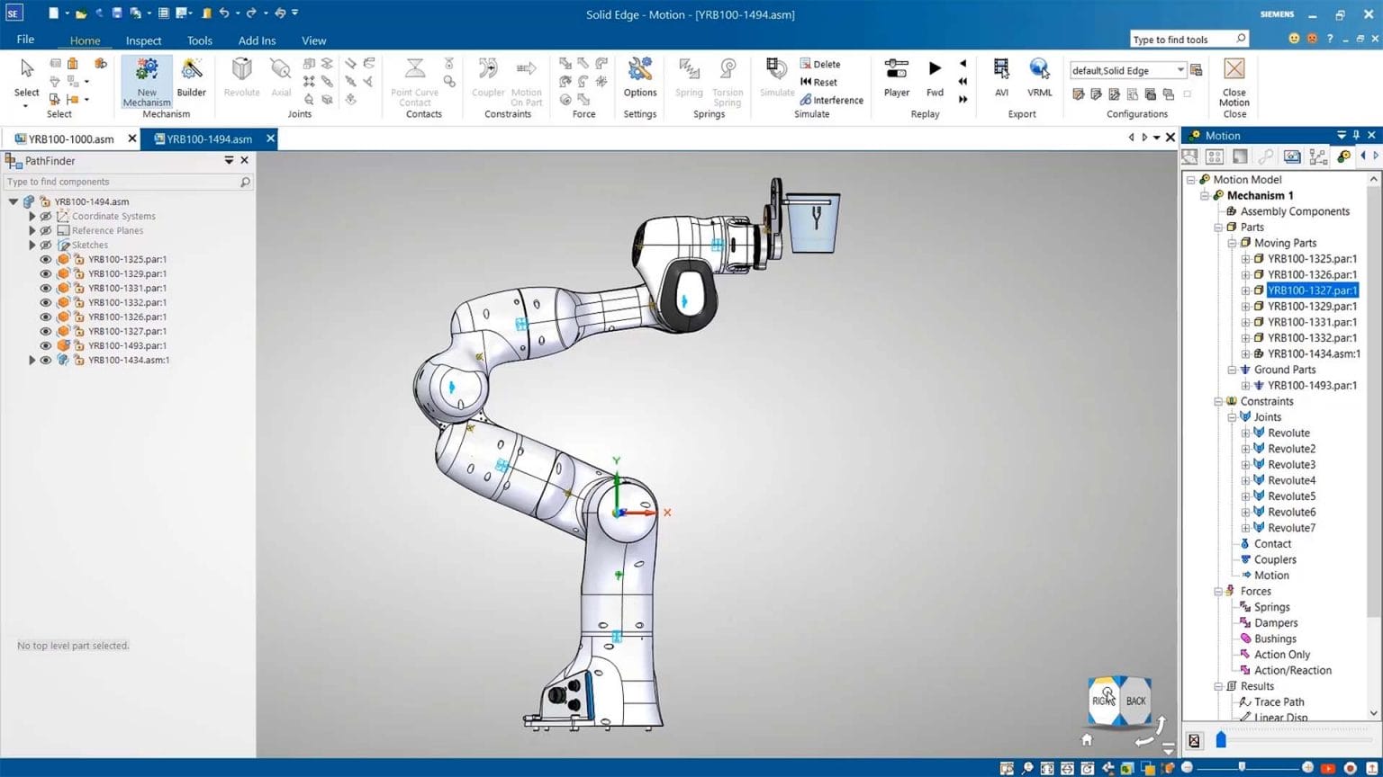 Solid Edge, 3D CAD design software - Maya HTT