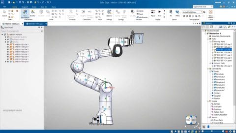 Solid Edge, 3D CAD design software - Maya HTT