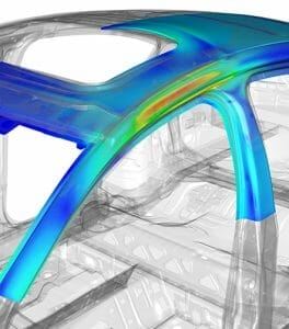 Simcenter 3D Structures, CAE simulation - Maya HTT